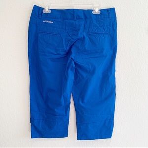 Columbia | Pants & Jumpsuits | Columbia Royal Blue Capris Size 2 | Poshmark